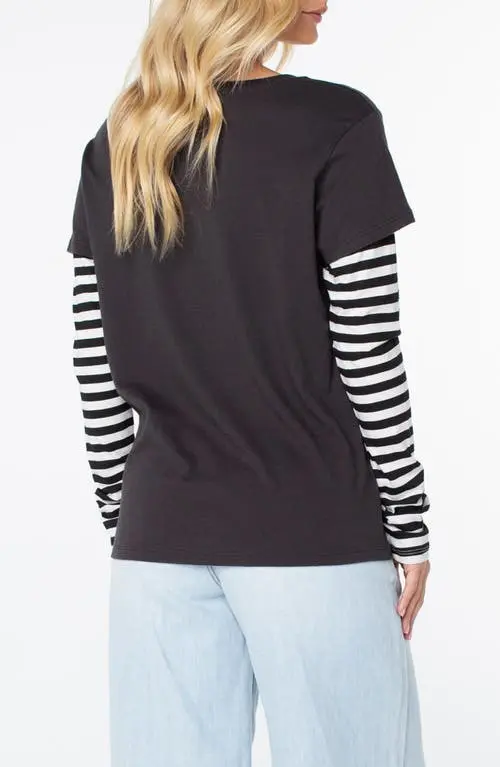 Roxy Kinda Salty Two-fer T-shirt