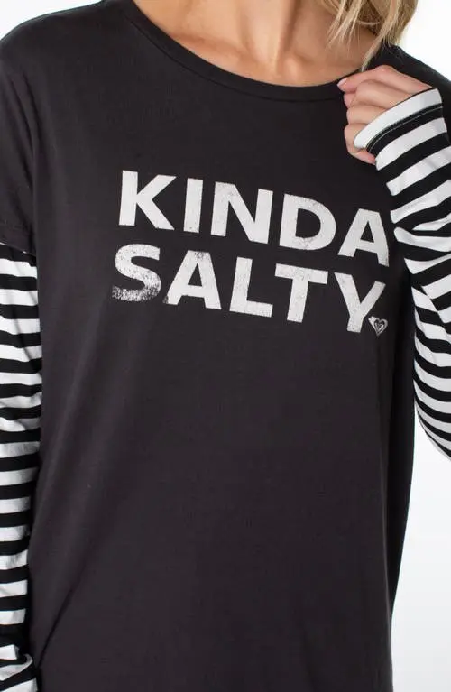 Roxy Kinda Salty Two-fer T-shirt