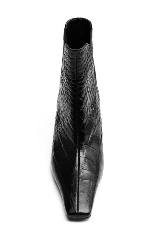Mango Kitten Heel Chelsea Boot