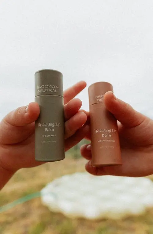 BROOKLYN NEUTRAL Oversized Fresh Mint Lip Balm