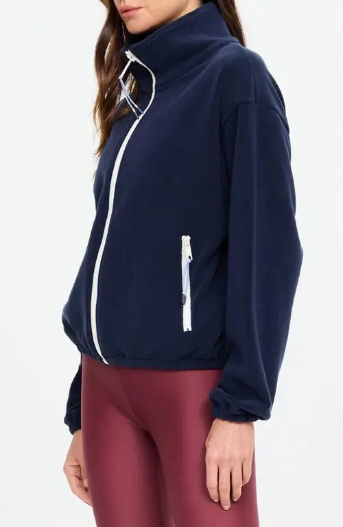 The Upside Sol Fleece Jacket - Navy