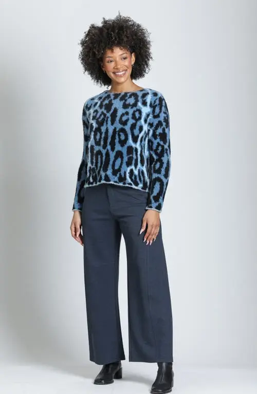 APNY Fuzzy Boat Neck Sweater