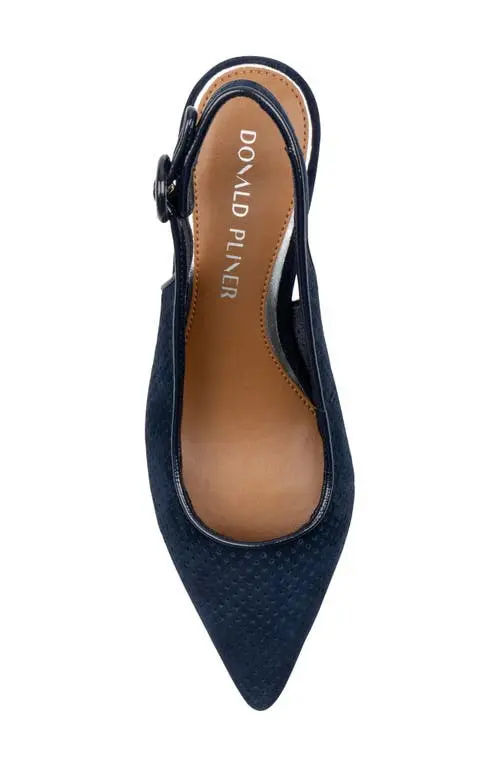DONALD PLINER Soraya Slingback Pump - Navy