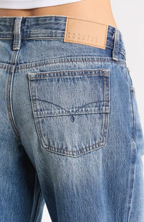 PACSUN Kaia Ultimate Low Rise Wide Leg Jeans