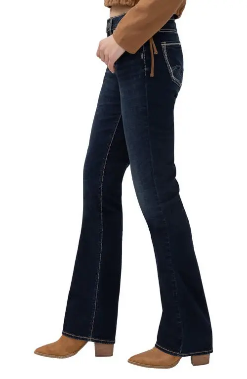 SILVER JEANS CO. Suki Curvy Mid Rise Slim Bootcut Jeans