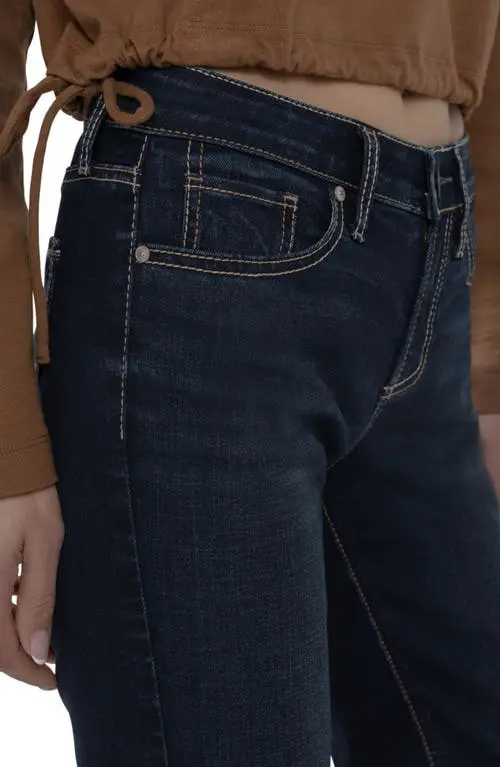 SILVER JEANS CO. Suki Curvy Mid Rise Slim Bootcut Jeans