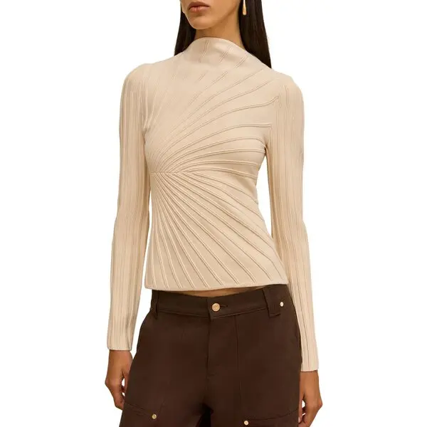 Cult Gaia Paulette Ribbed Top