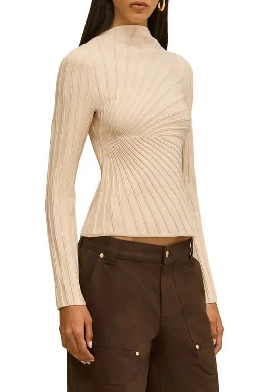 Cult Gaia Paulette Ribbed Top