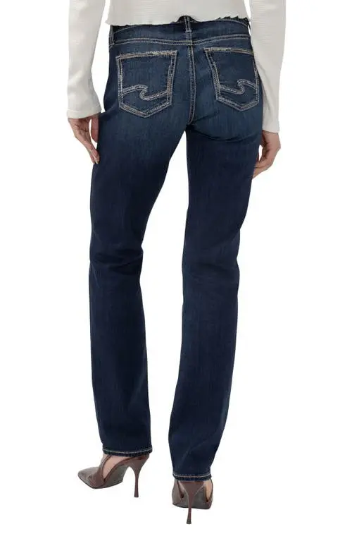 SILVER JEANS CO. Elyse Classic Straight Leg Jeans