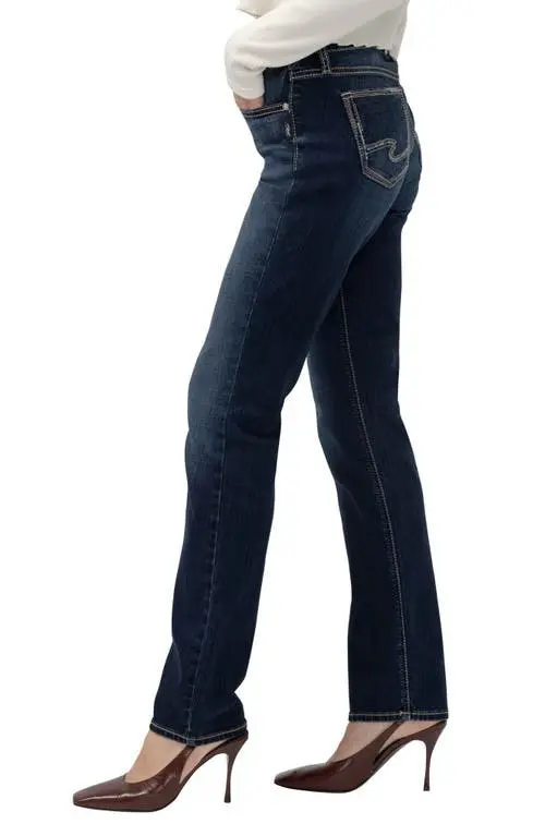SILVER JEANS CO. Elyse Classic Straight Leg Jeans