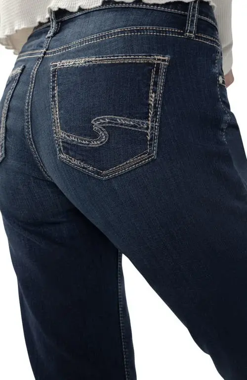 SILVER JEANS CO. Elyse Classic Straight Leg Jeans