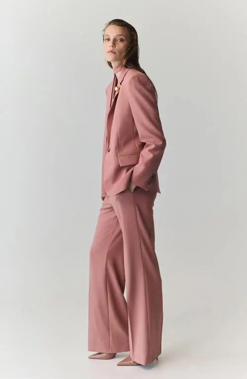 Mango Sash Detail Blazer