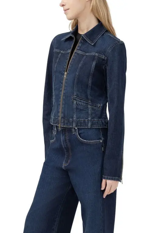 SILVER JEANS CO. Denim Moto Jacket