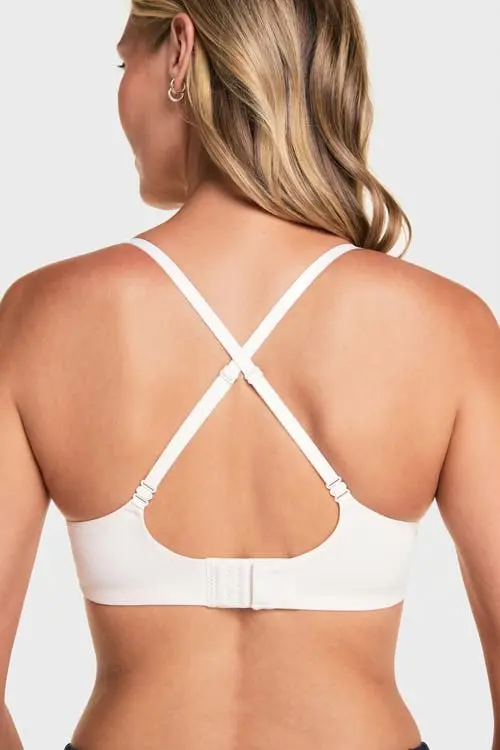 HARPER WILDE Base Picot Trim T-shirt Bra - Ivory