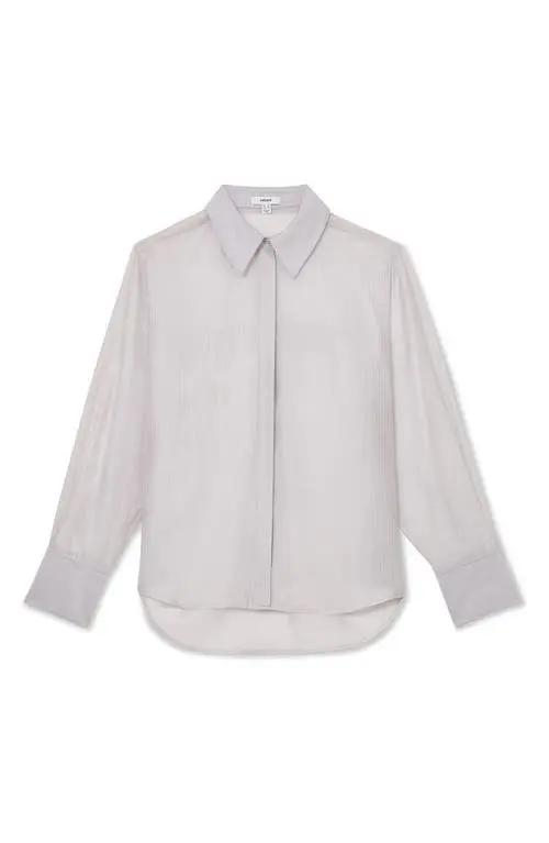 REISS Ally Long Sleeve Button Shirt