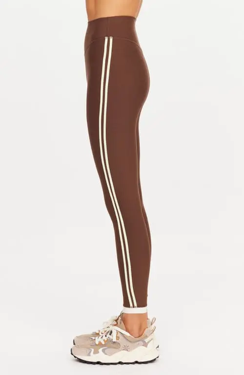 The Upside Daytona High Waist Stripe Midi Leggings
