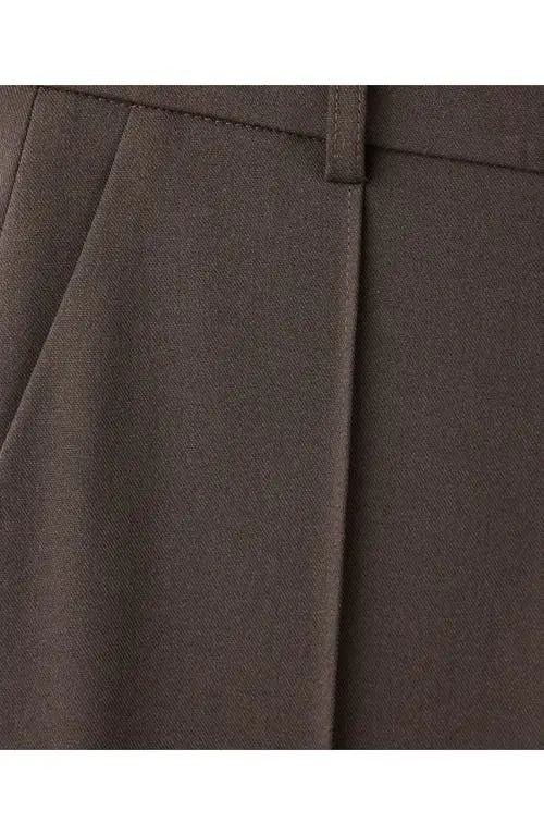 Mango Seamed Flare Pants