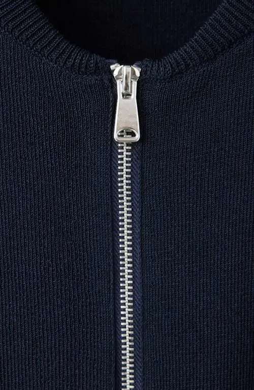 Mango Front Zip Cardigan