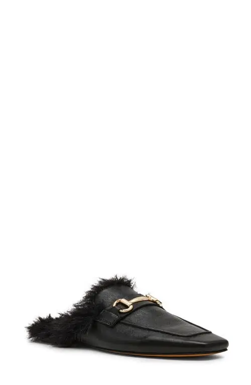 Steve Madden Romeo Leather Mule - Black