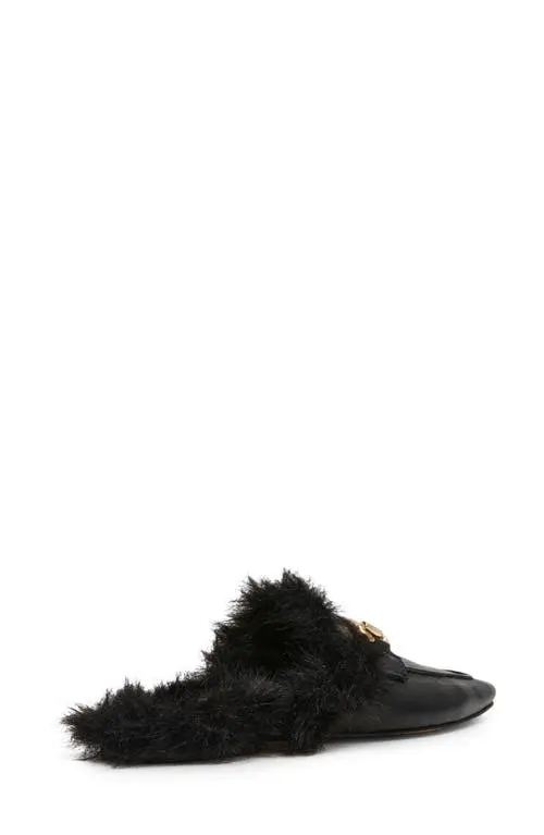 Steve Madden Romeo Leather Mule - Black