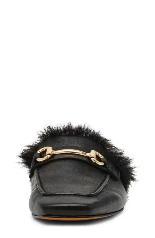 Steve Madden Romeo Leather Mule - Black