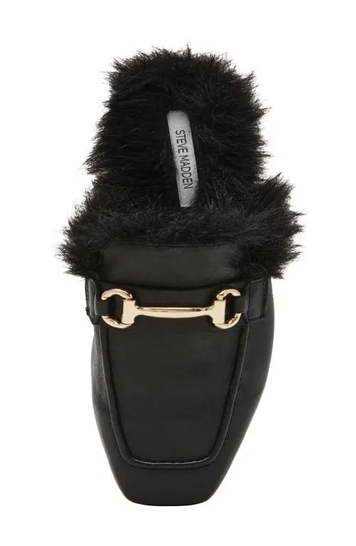 Steve Madden Romeo Leather Mule - Black