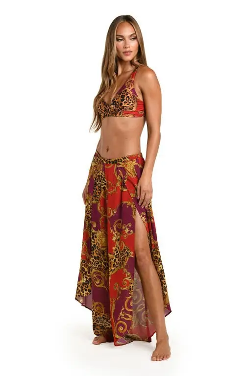 L'Agence Wide Leg Cover-up Pants