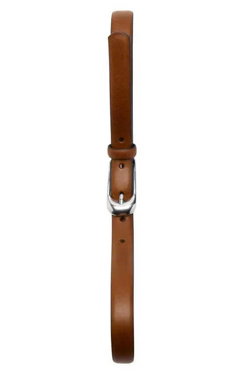 Mango Leather Belt - Chocolate