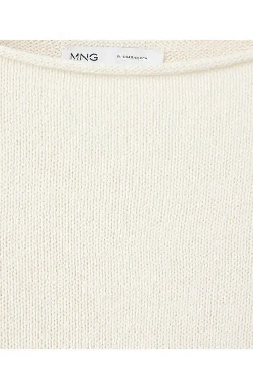 Mango Boat Neck Sweater
