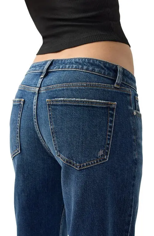 SILVER JEANS CO. Loose & Low Distressed Baggy Fit Jeans