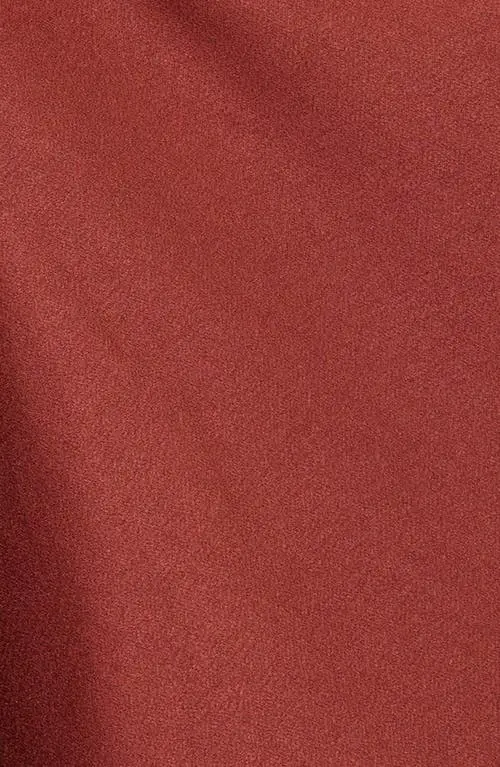 REISS Bethany Cowl Neck Long Sleeve Minidress