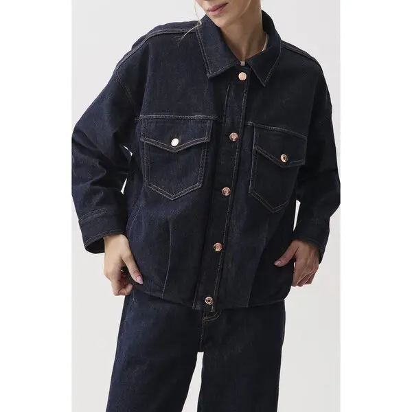 PISTOLA Bibi Denim Trucker Jacket