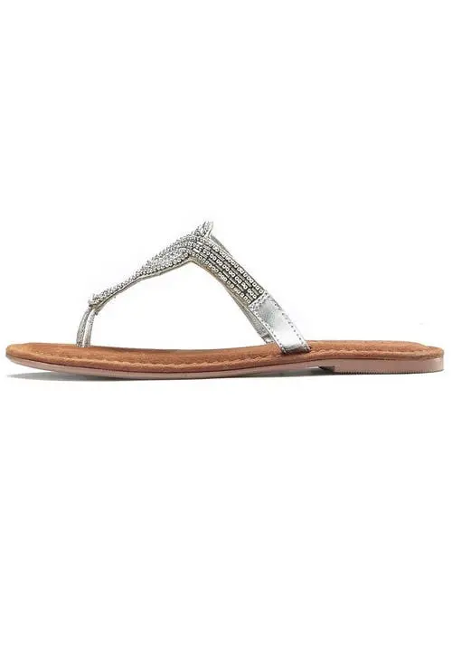 LASCANA Decorative Bead Sandals