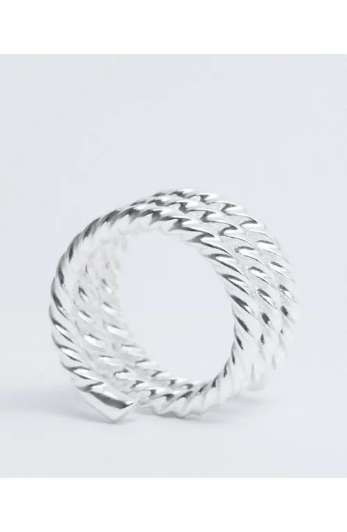Mango Set Of 3 Irregular Rings