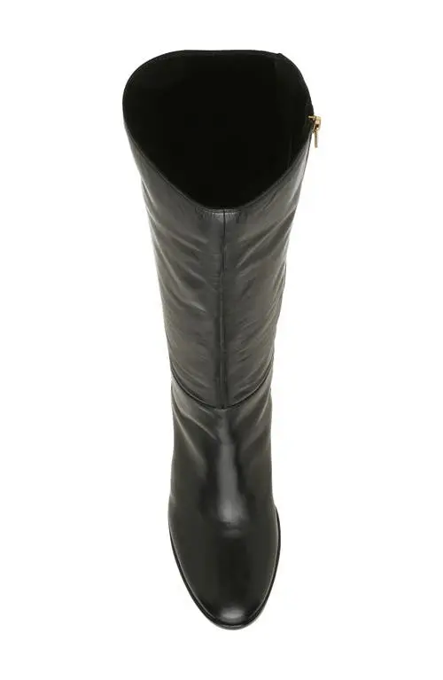 Vince Camuto Lucina Leather Knee High Boot - Black