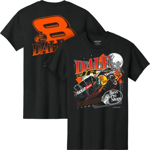 JR MOTORSPORTS OFFICIAL TEAM APPAREL Dale Earnhardt Jr. Bass Pro Shops #8 T-shirt - Black