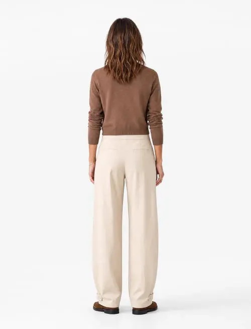 Koton Regular Fit Crew Neck Knit Cardigan - Brown