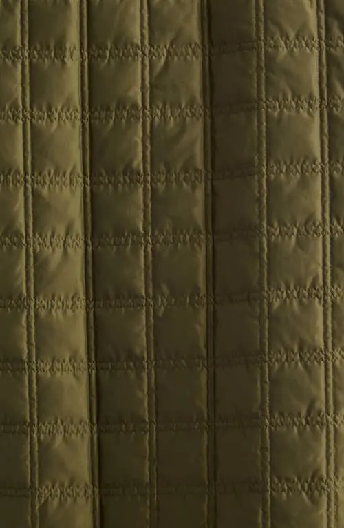 Lafayette 148 New York Reversible Quilted Down Twill Car Coat