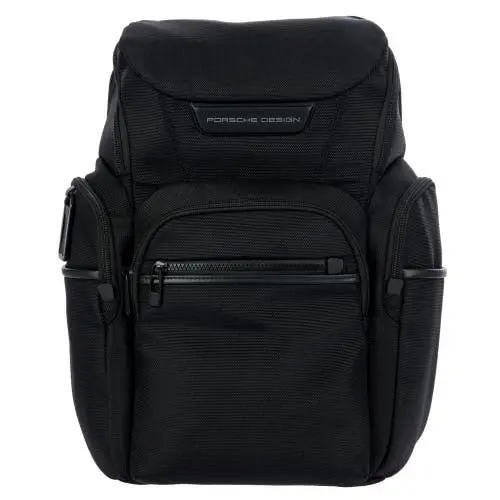 Porsche Design Roadster Nylon Medium Toploader Backpack - Black