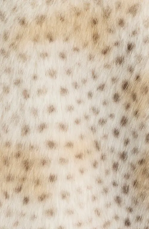 APNY Snow Lynx Faux Fur Jacket
