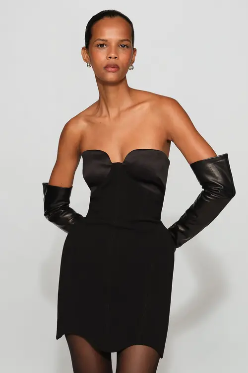 ET OCHS Calvin Combo Mini Dress