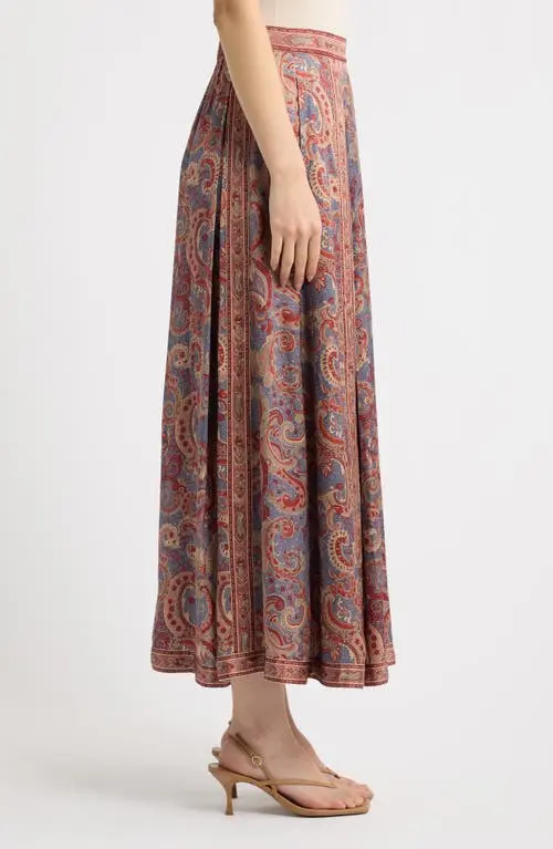Love The Label Arden Print Maxi Skirt