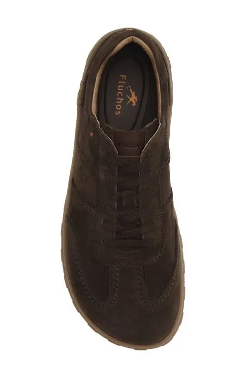 FLUCHOS Jerry Lace-up Sneaker - Coffee
