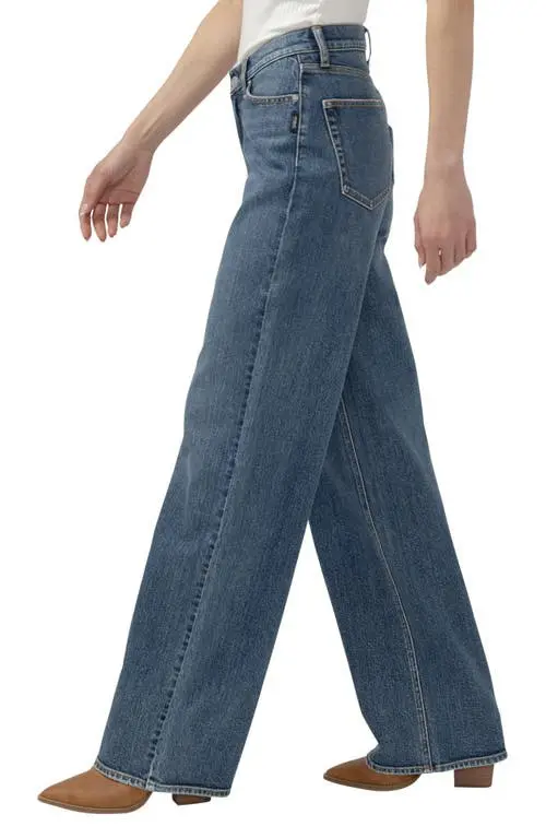 SILVER JEANS CO. V-front Wide Leg Jeans