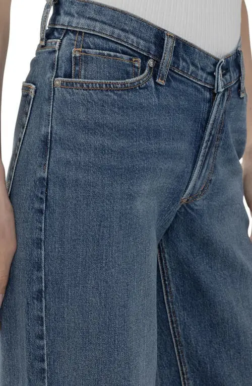 SILVER JEANS CO. V-front Wide Leg Jeans