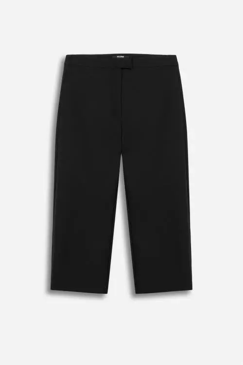 NOCTURNE Capri Trousers - Black
