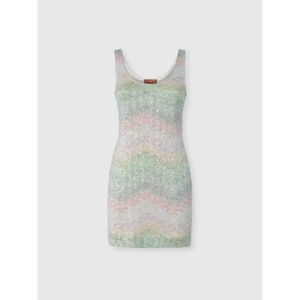 Missoni Dégradé Knit Mini Dress With Sequins - Multicoloured