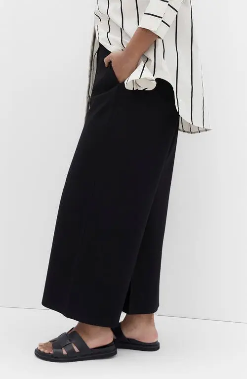 City Chic Peyton Wide Leg Ponte Pants
