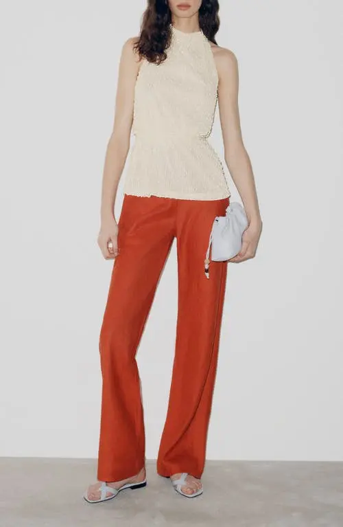 REFORMATION Ketra Knit Halter Top