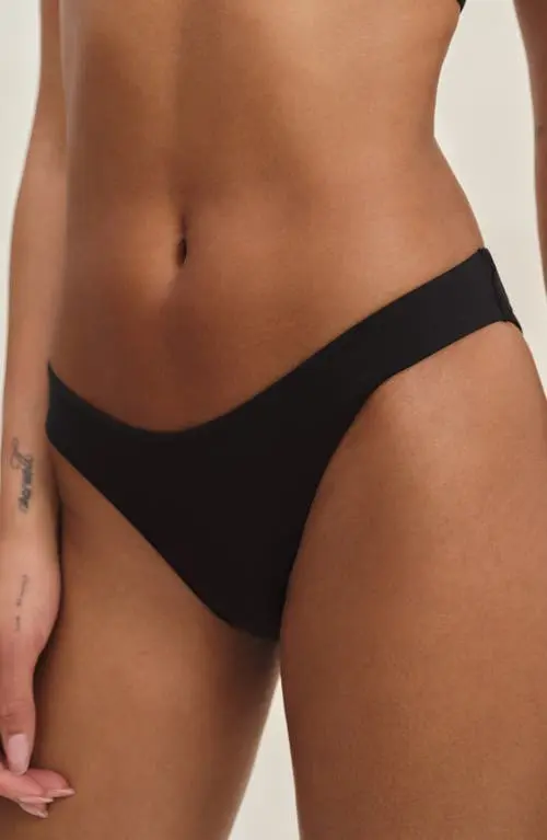 REFORMATION Amore Bikini Bottoms - Black